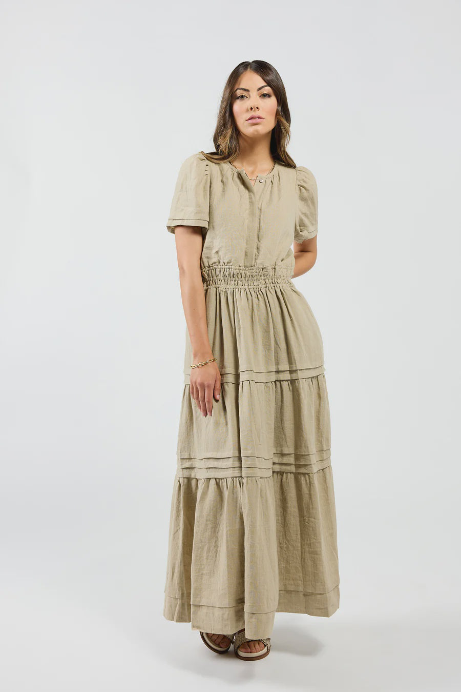 Drama The Label - City Dress - Natural – Orinoco