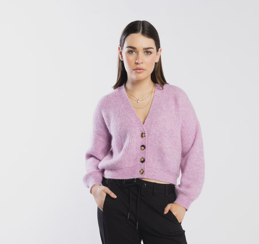 Drama the Label - Taffy Cardi Mauve – Orinoco