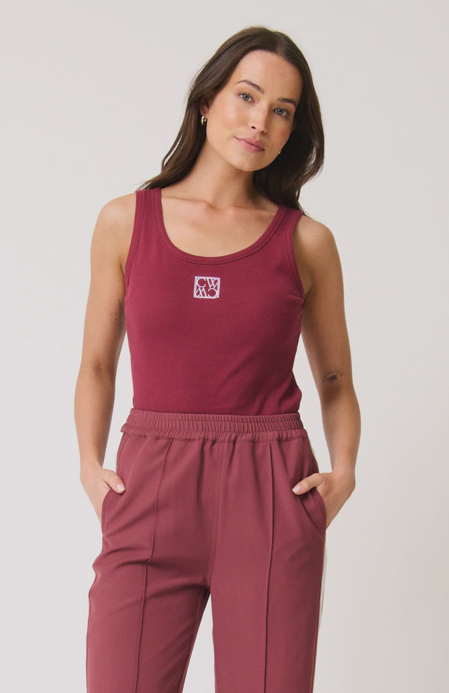 Cartel and Willow - Tarrah Tank Plum – Orinoco Designs Ltd