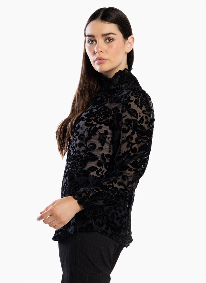 DTL - Heidi Blouse Damask – Orinoco Designs Ltd