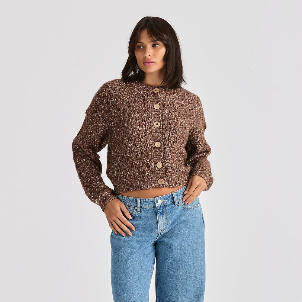 Wrangler - Bonfire Cardigan Nutmeg – Orinoco Designs Ltd