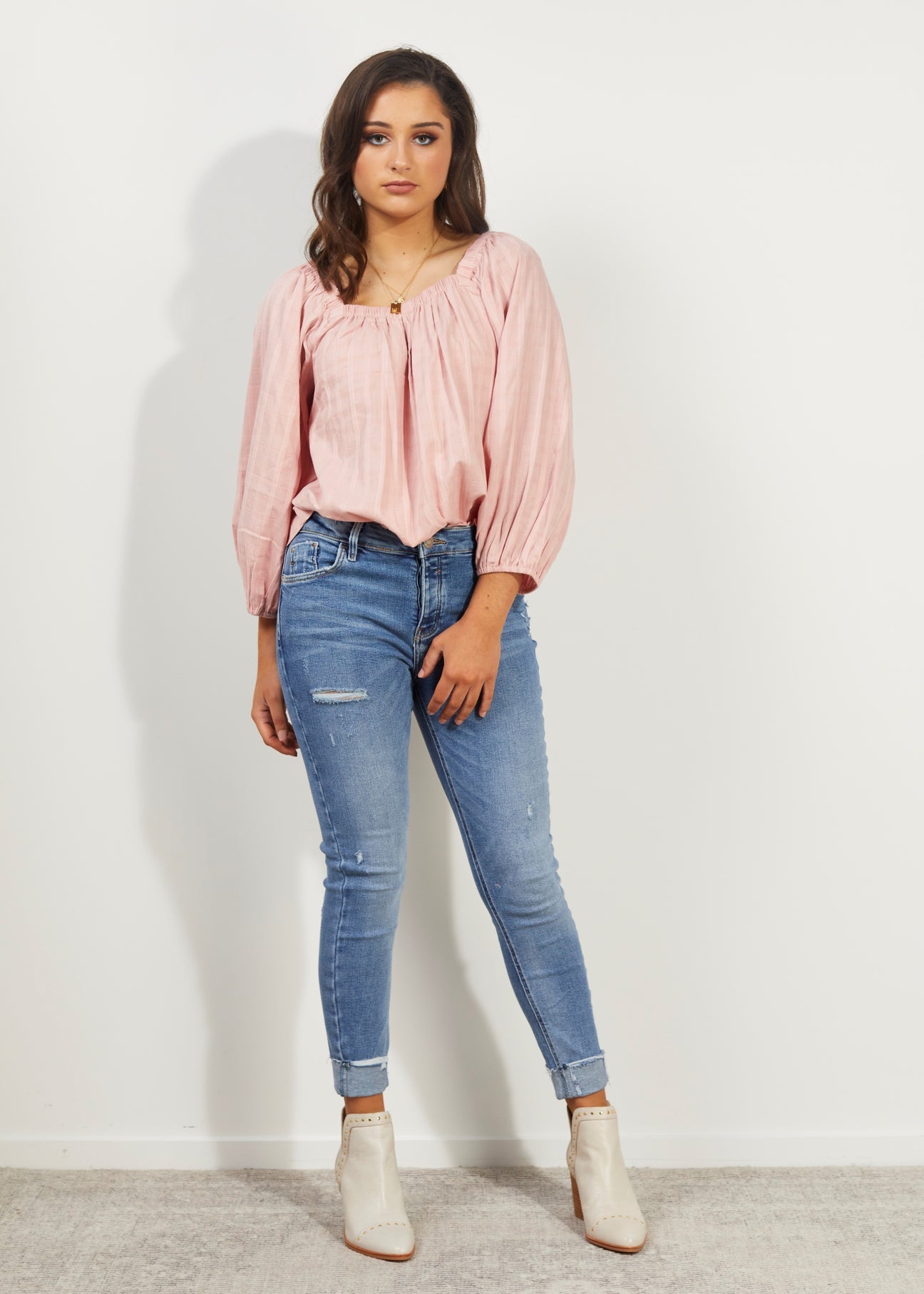 Drama the Label - Skinny Cuff Jean Mid Denim – Orinoco