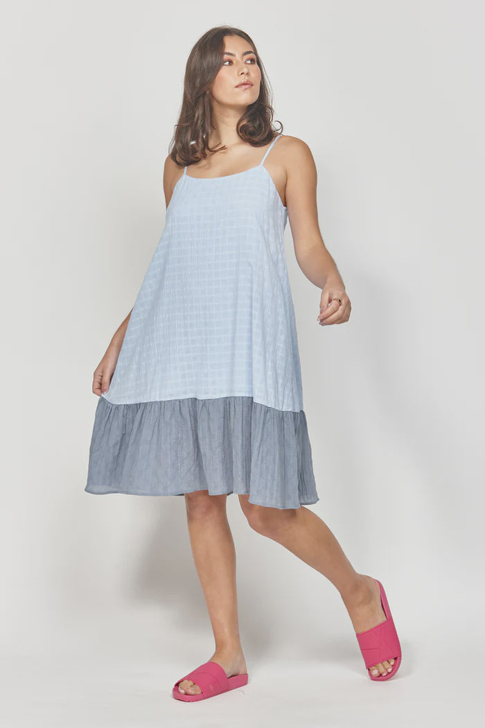 Leo+Be- Excursion Dress - Blue – Orinoco Designs Ltd