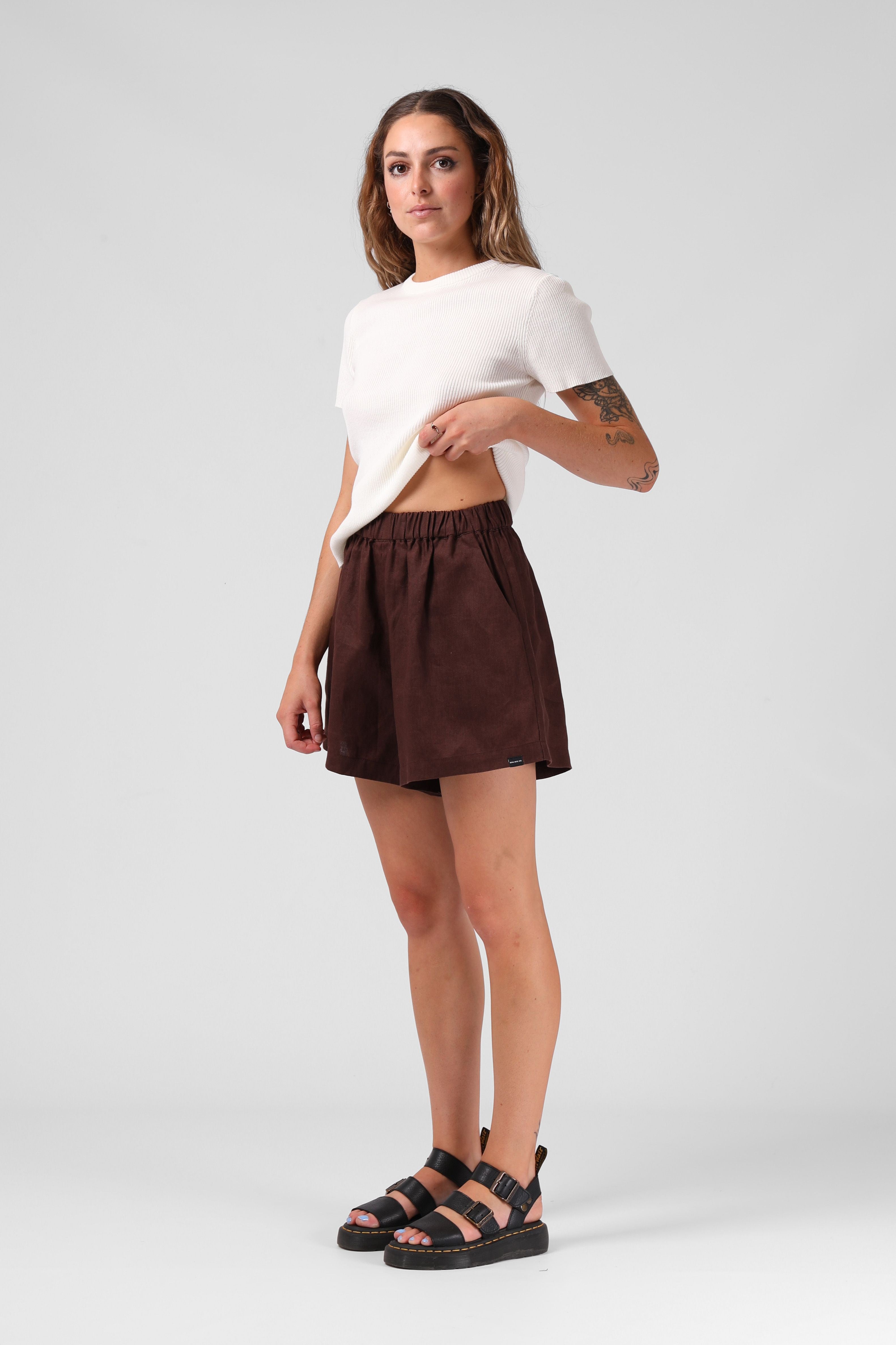 RPM - Gracie Short - Chocolate – Orinoco Designs Ltd