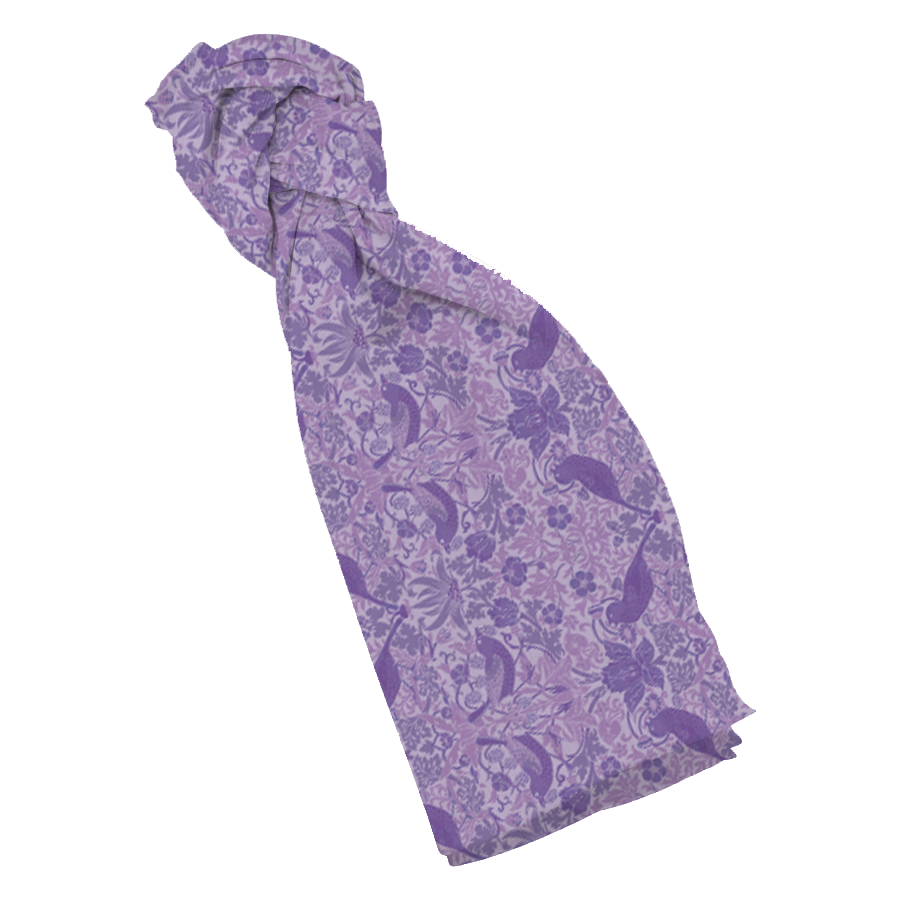 Artico - William Morris Strawberry Thief Scarf – Orinoco