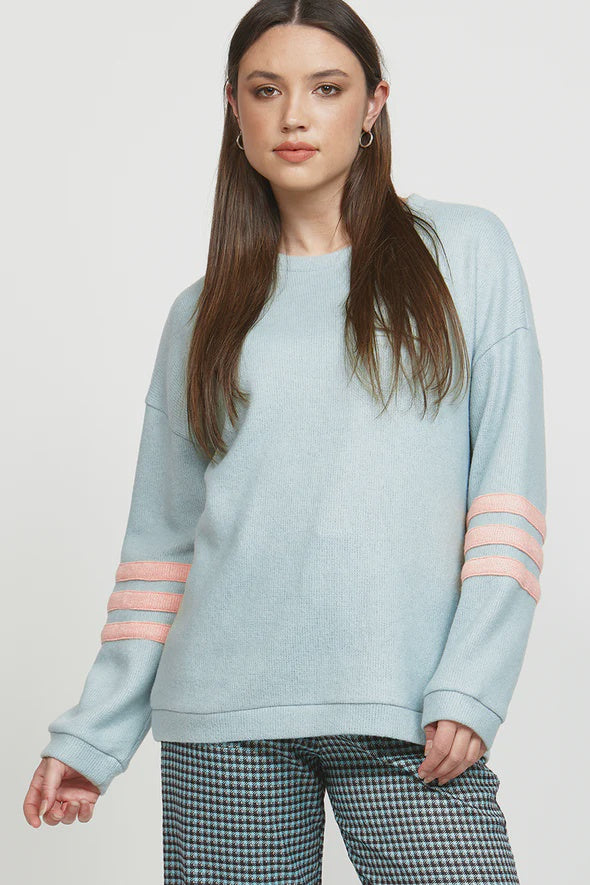 LEO+BE - Follow Jumper - Light Blue – Orinoco Designs Ltd