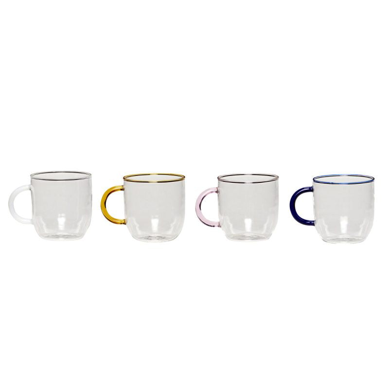 Wooden Horse - Kiosk Glass Mug Set of 4 (or $25 each) – Orinoco