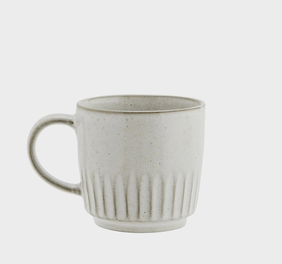 Madam Stoltz- Stoneware Mug - White – Orinoco Designs Ltd