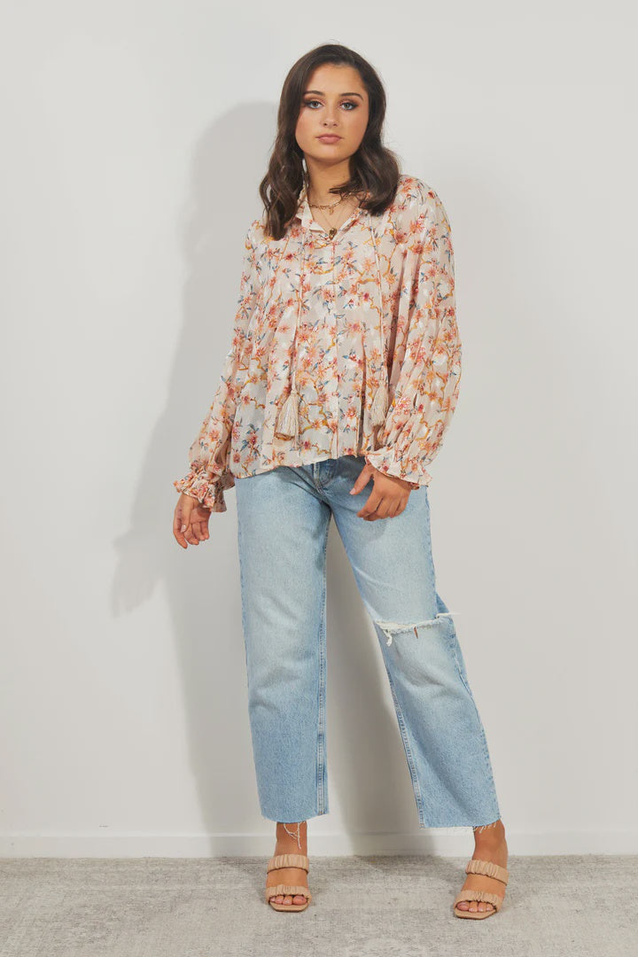 Drama the Label - Oh Lah Blouse - Secret Garden – Orinoco